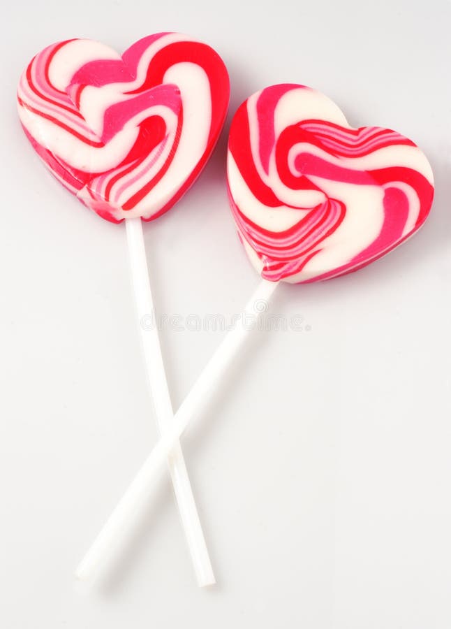 Heart lollipops stock image. Image of passion, relationship - 584669