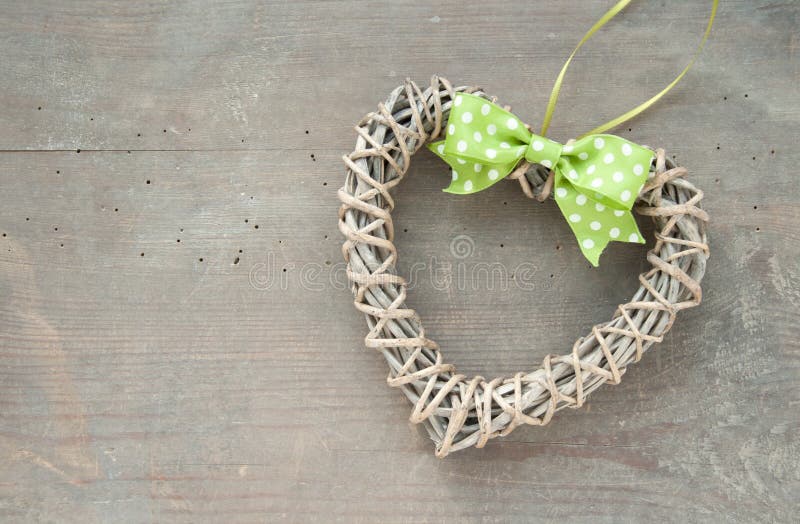 Heart and loop stock image. Image of branch, braided - 28869997