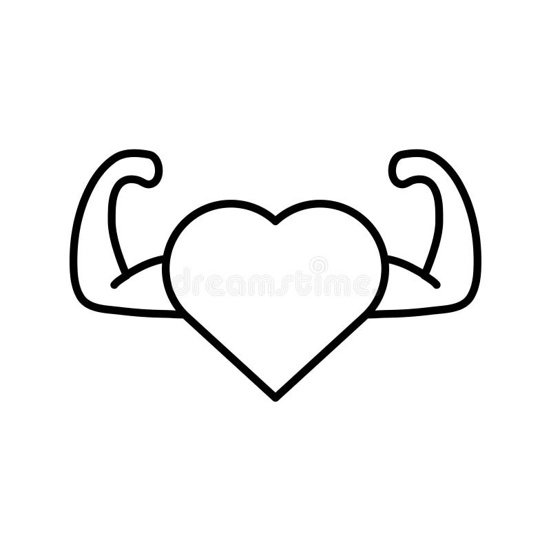 Love is a strong link stock illustration. Illustration of declaration ...