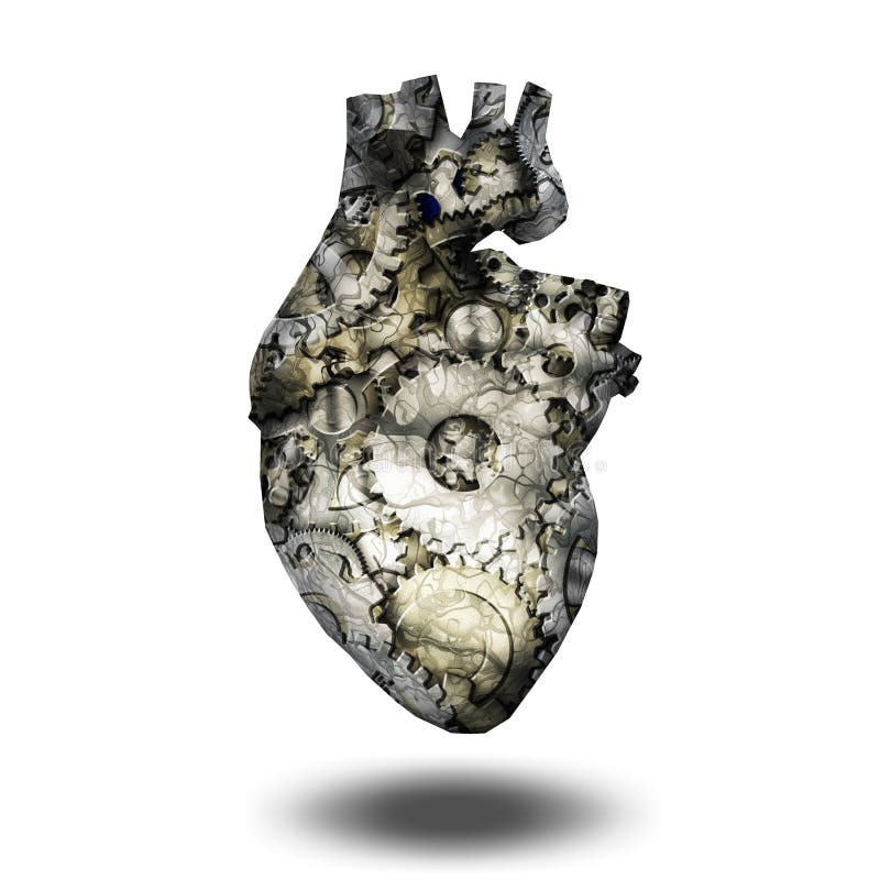 Heart Machine stock illustration. Illustration of complexity - 33823751
