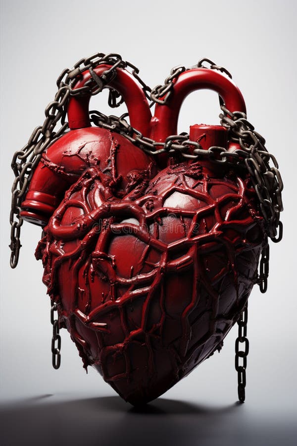 Anatomical Heart Made Out of Money Stock Illustration - Illustration of ...