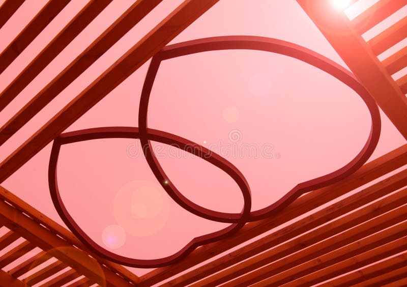 Heart stock image. Image of nature, frame, round, pattern - 41857773