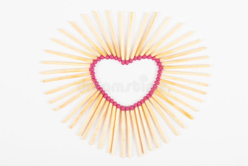 Heart match love stock image. Image of flame, decoration - 86688043