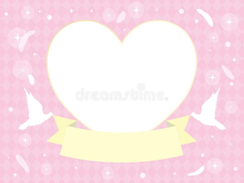 Heart message card stock vector. Illustration of cute - 203090545