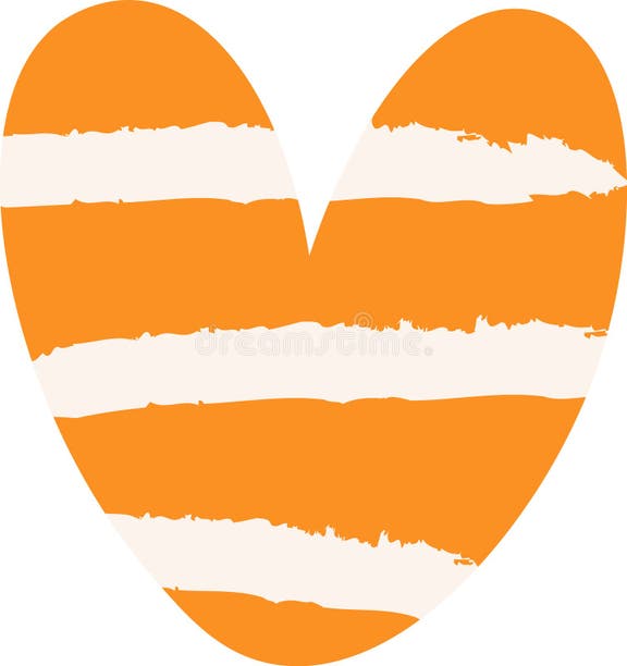 Heart with Modern Splash Lines Pattern Stock Vector - Illustration of ...