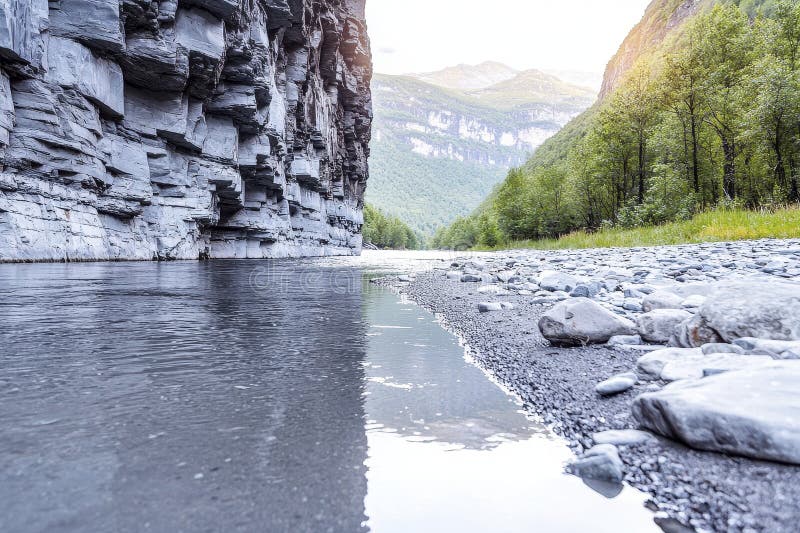 In the Heart of the Mountains, a Remote River Gracefully Carves Its ...