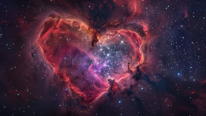 Heart Nebula stock image. Image of astrology, abstract - 367002249
