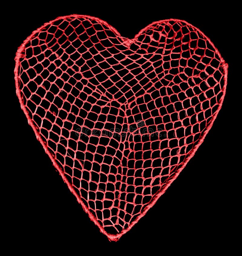 Heart net stock image. Image of catch, romance, snare - 1253573