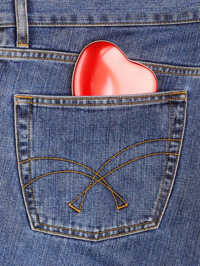 Heart out of pocket stock photo. Image of male, closeup - 18135018