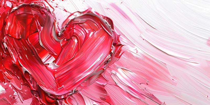 Heart Paint Splatter stock photo. Image of pink, gallery - 367156704