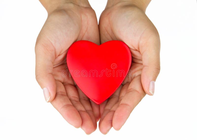 Heart on the palm stock photo. Image of palm, massage - 15540714