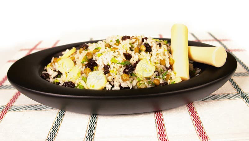 Heart of palm rice stock photo. Image of serving, healthy - 1559784