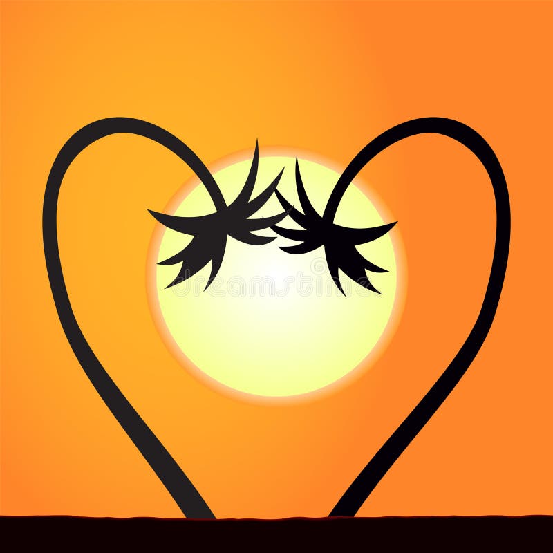 Two Trees Heart Stock Illustrations – 260 Two Trees Heart Stock ...