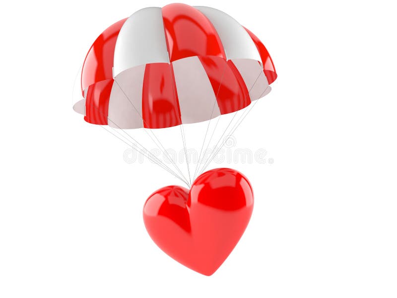 Parachuting Heart Stock Illustrations – 74 Parachuting Heart Stock ...