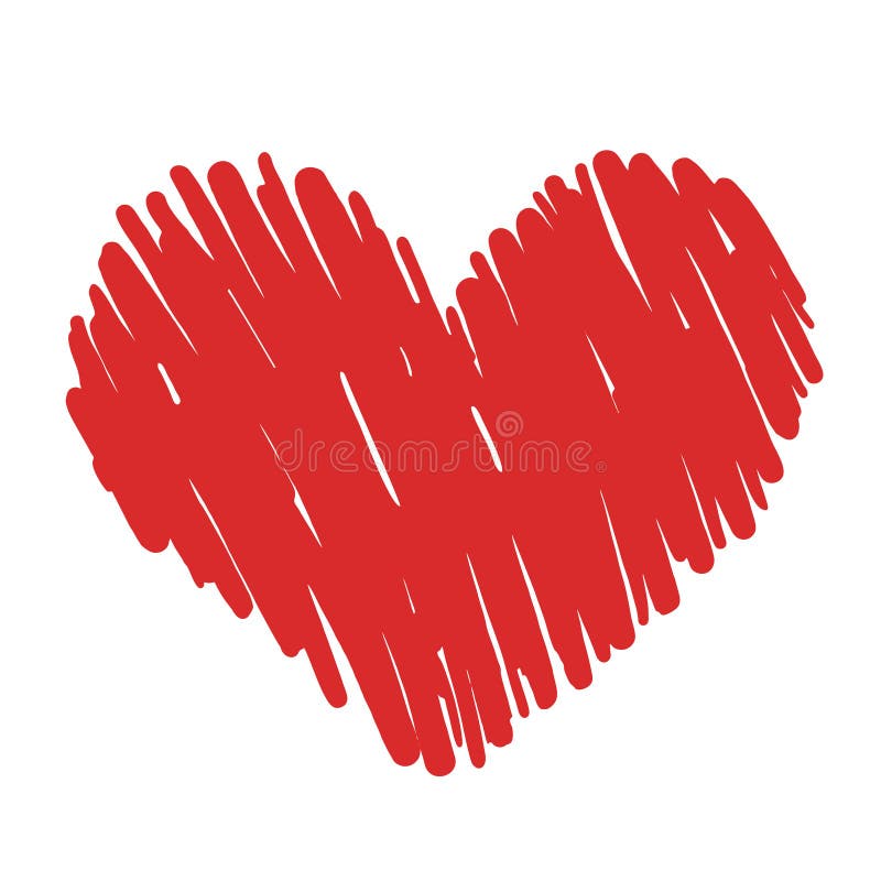 Heart passion symbol stock vector. Illustration of greeting - 129789012