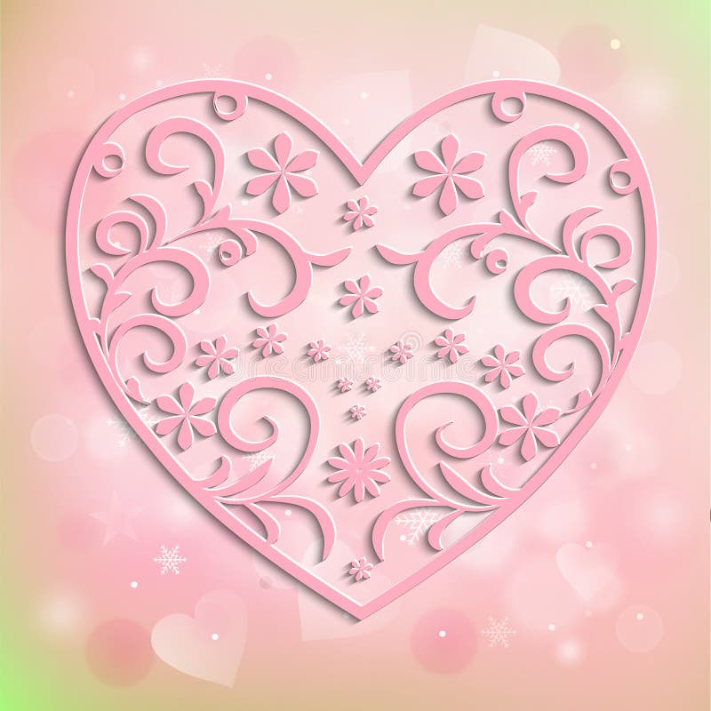 Heart patterns stock vector. Illustration of card, amour - 49777352