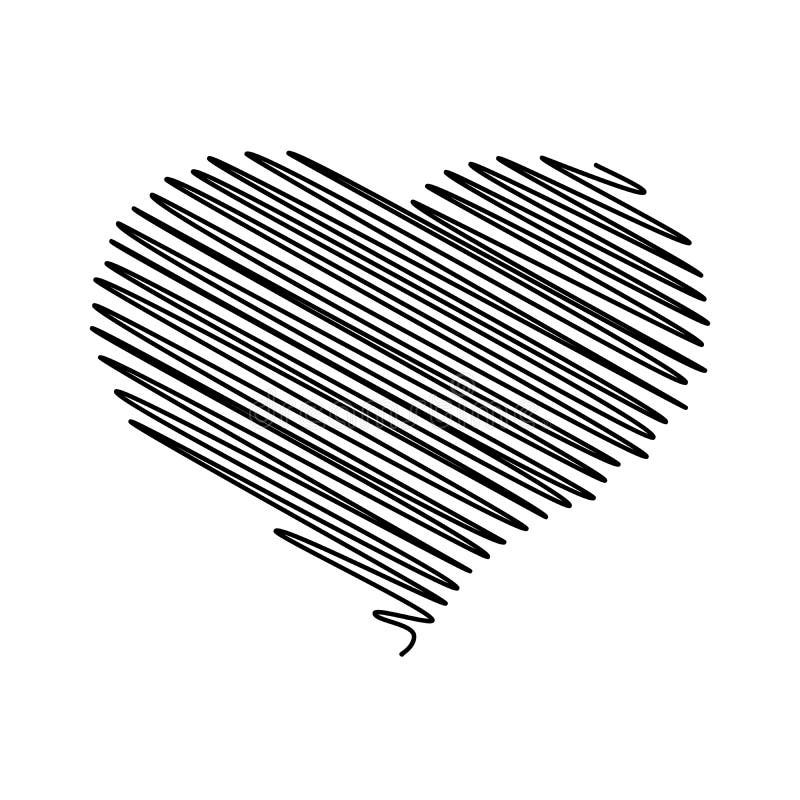 Heart Background Line Drawing Stock Illustrations – 53,741 Heart ...