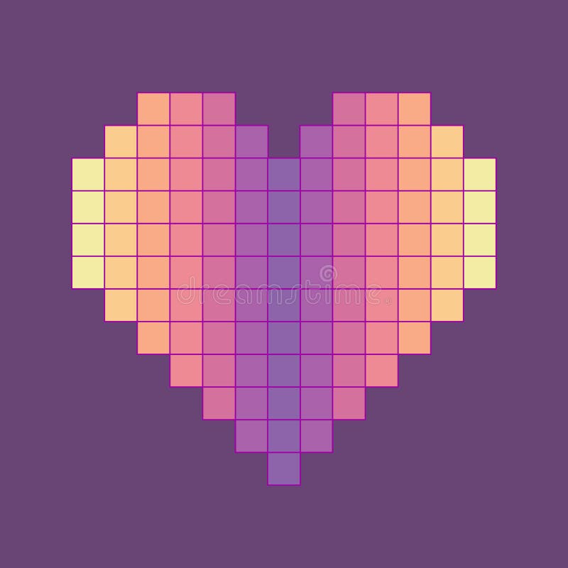 Heart stock vector. Illustration of colorful, sign, heart - 237580225