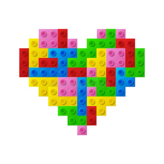 Lego Heart Stock Illustrations – 341 Lego Heart Stock Illustrations ...