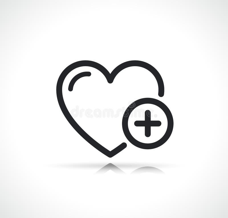 Heart Plus Sign Stock Illustrations – 11,321 Heart Plus Sign Stock ...