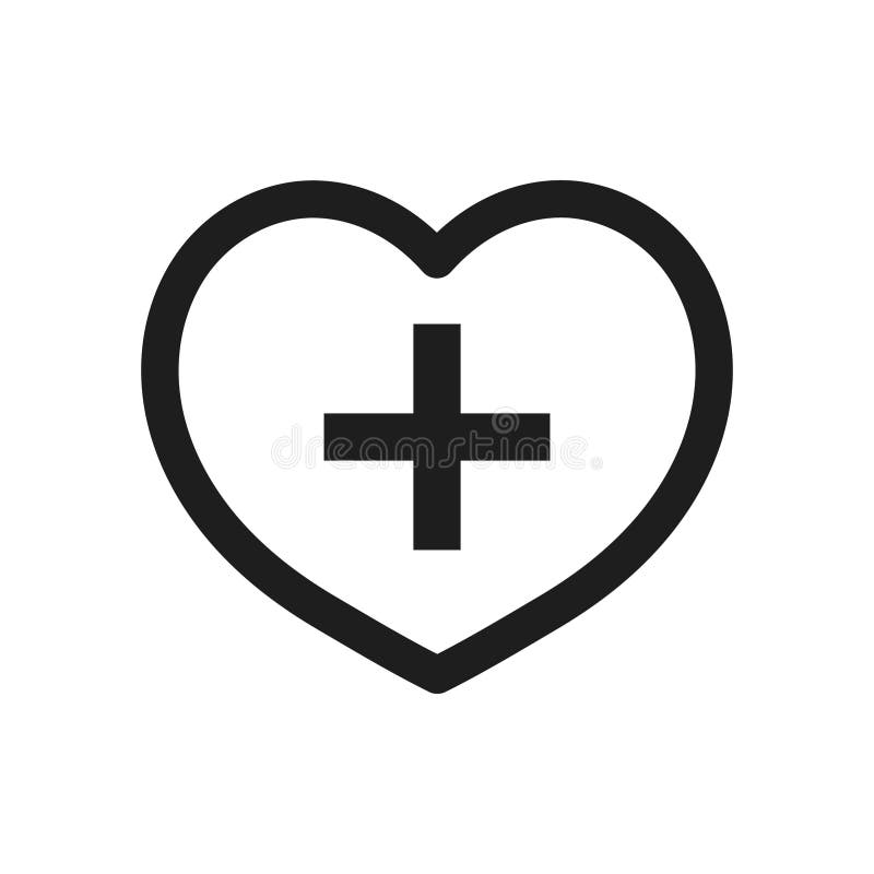 Heart Plus Sign Stock Illustrations – 10,549 Heart Plus Sign Stock ...