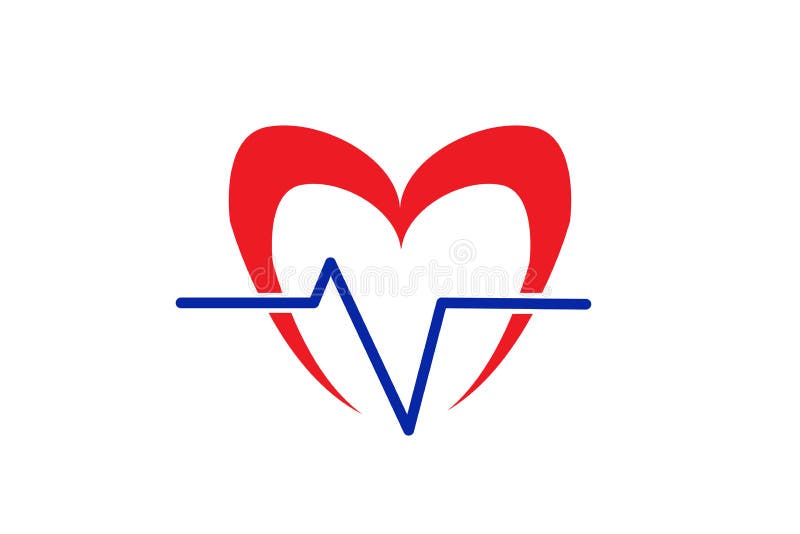 Heart Pulse Icon.Vector Illustration Stock Vector - Illustration of ...