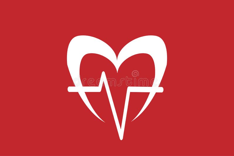 Heart Pulse Icon.Vector Illustration Stock Vector - Illustration of ...
