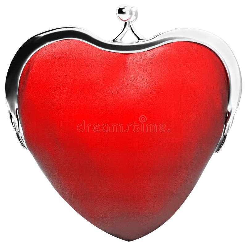 Heart purse, love stock image. Image of cardiology, love - 35839069