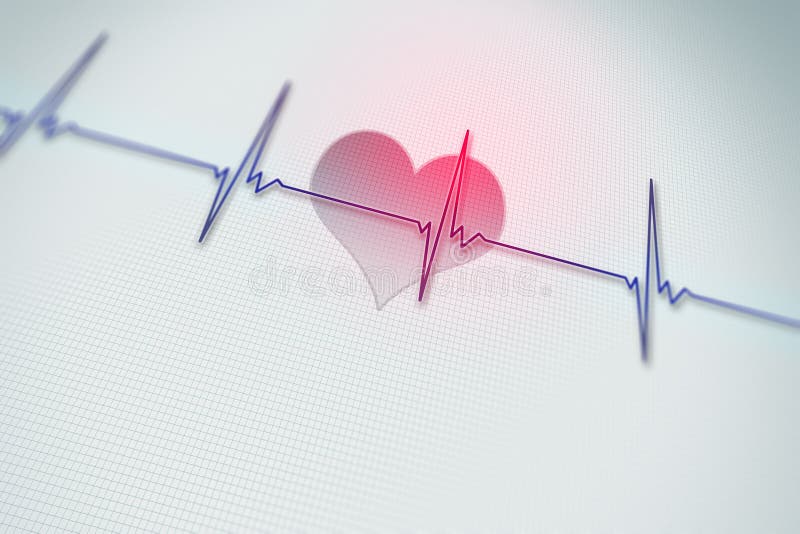 Heart rate background stock illustration. Illustration of beat - 45122837