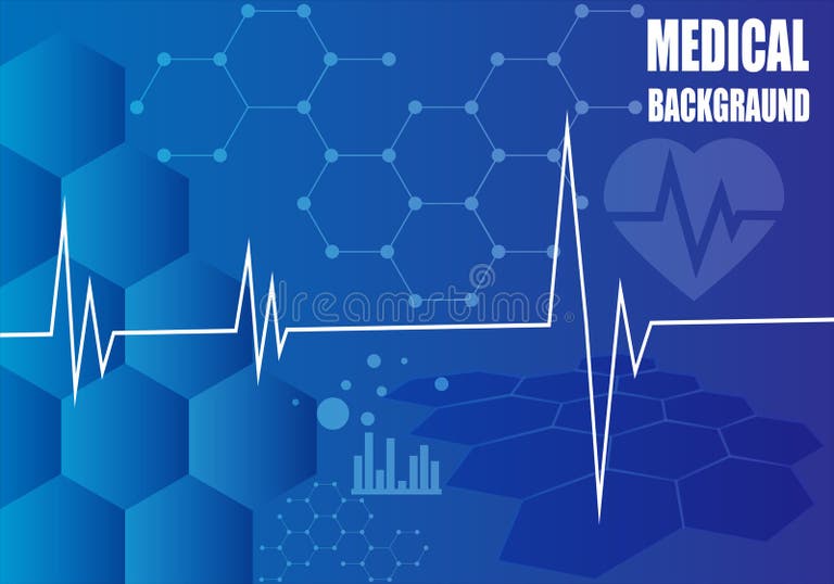 Heart Rate Background in Vector and Illustration Stock Vector ...