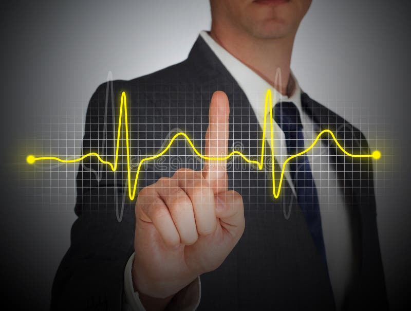 Heart rate digital screen stock photo. Image of healthcare - 55201316