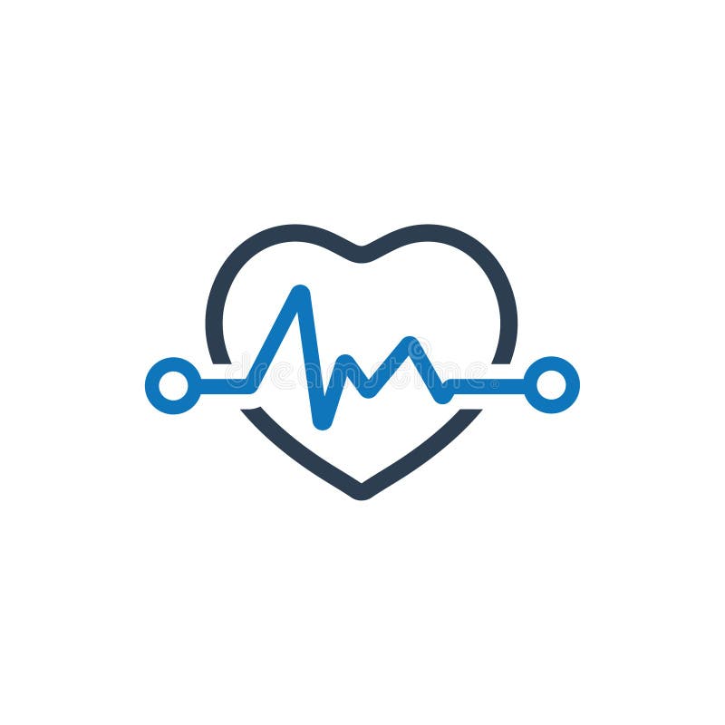 Heart Rate Icon stock vector. Illustration of beating - 111287900