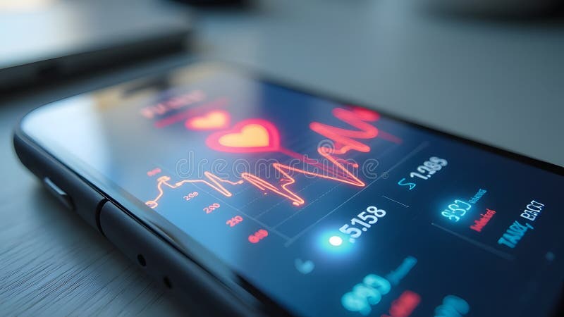 Heart Rate Monitoring on Smart Device with Health Data Visualization ...