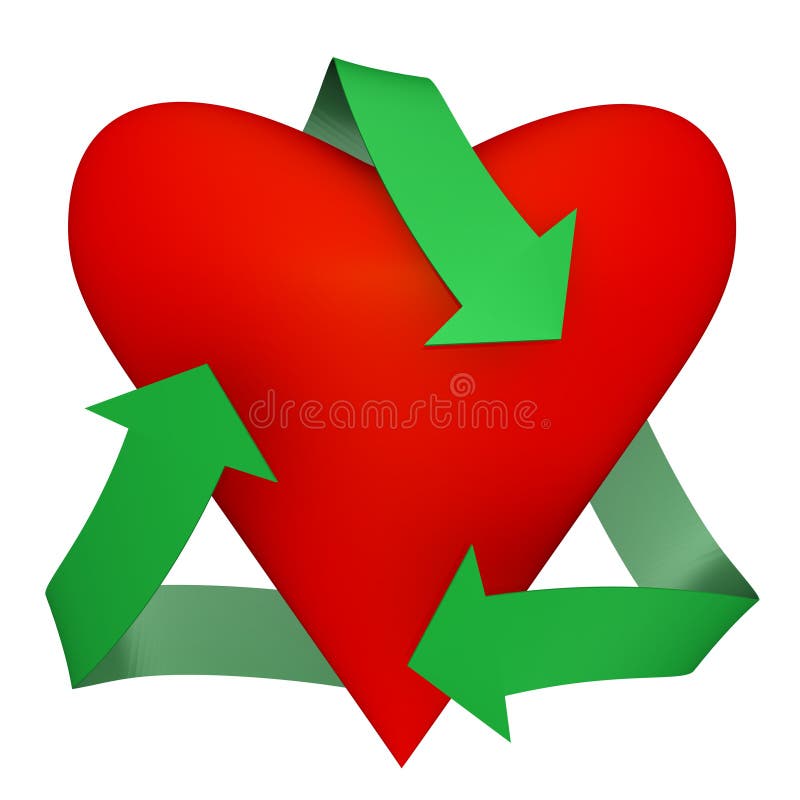 Heart Recycle Symbol Stock Illustrations – 3,962 Heart Recycle Symbol ...