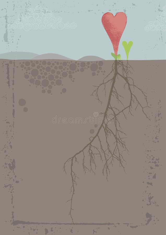 Plant and Roots stock vector. Illustration of agriculture - 14136312