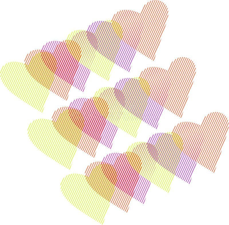 Heart Rows Picture. Image: 1569545