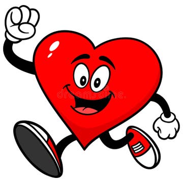 Heart Running Stock Illustrations – 9,770 Heart Running Stock ...