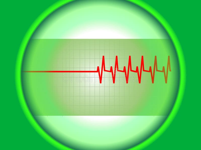 Heart s graph stock vector. Illustration of cardio, graph - 7158622
