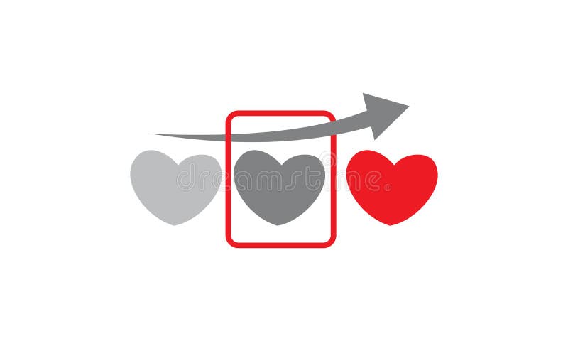 Heart Scan stock vector. Illustration of icon, graphic - 84473828