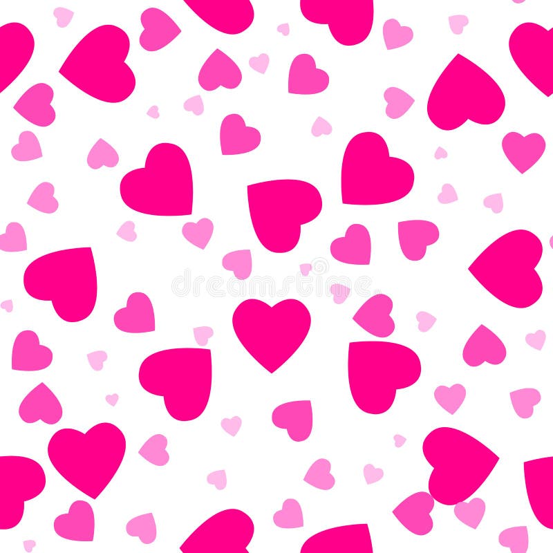 Heart Seamless Pattern.Colorful Hearts.Packaging Design for Gift Wrap ...