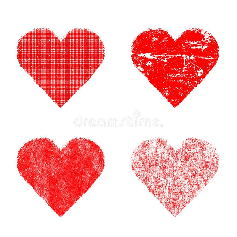 Heart set for design stock illustration. Illustration of collection ...