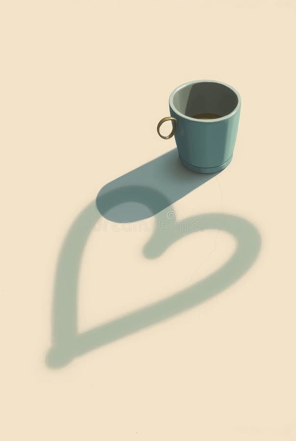 Heart Shadow â€“ a Small Object Casting a Shadow in the Shape of a ...