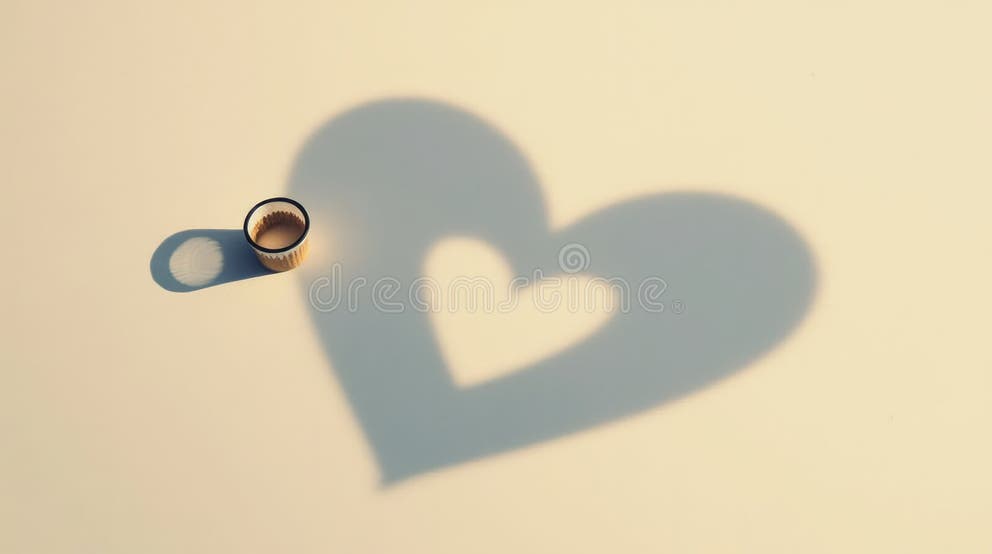 Heart Shadow â€“ a Small Object Casting a Shadow in the Shape of a ...