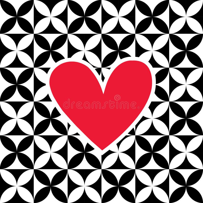Heart shape card design stock vector. Illustration of present - 51196142