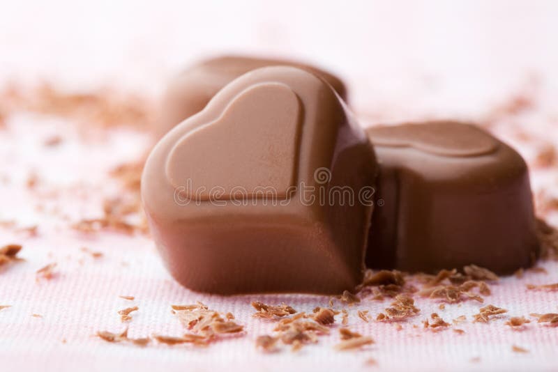 Heart shape chocolate stock image. Image of gift, confectionery - 12267511
