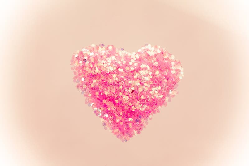 Heart Shape on Colour Background,vintage Style Stock Photo - Image of ...