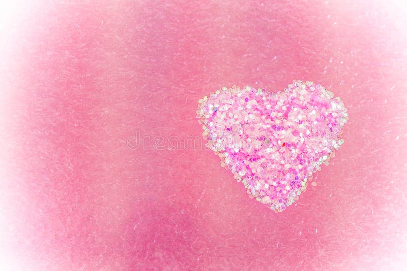 Heart Shape on Colour Background,vintage Style Stock Image - Image of ...