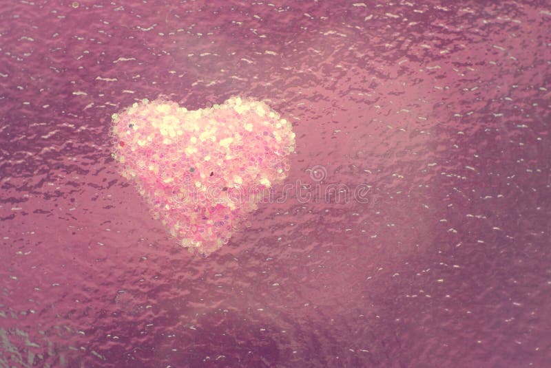 Heart Shape on Colour Background,vintage Style Stock Image - Image of ...