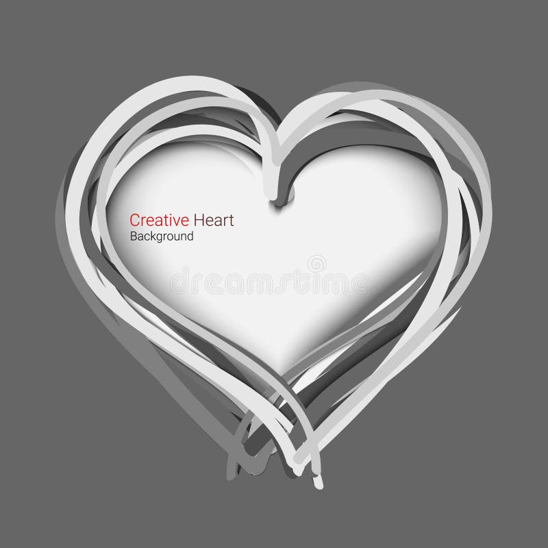 Heart shape stock vector. Illustration of health, corporate - 48580606