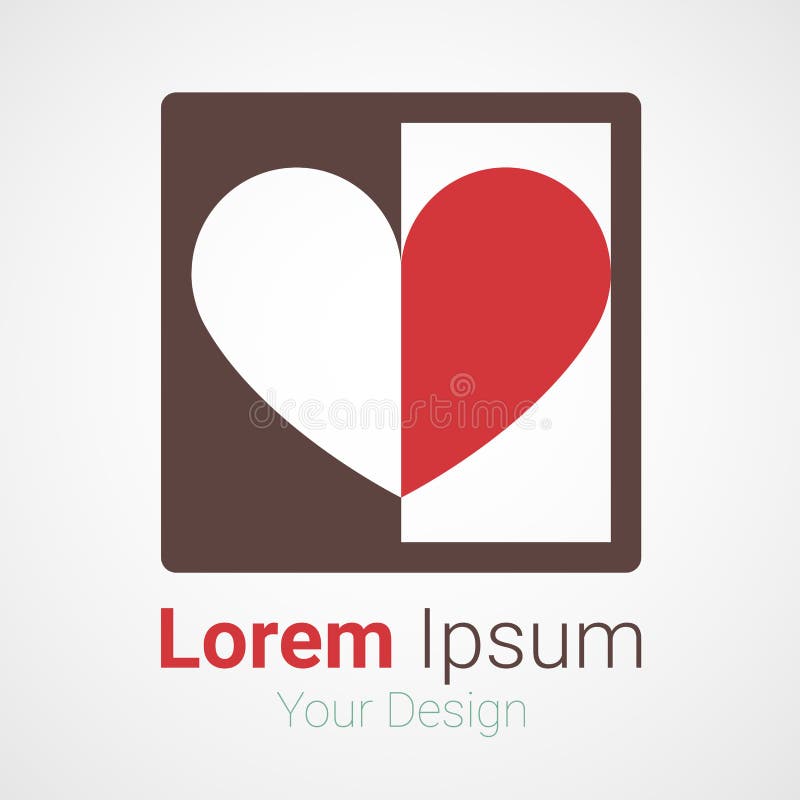 Heart shape stock vector. Illustration of infinite, abstract - 48580601